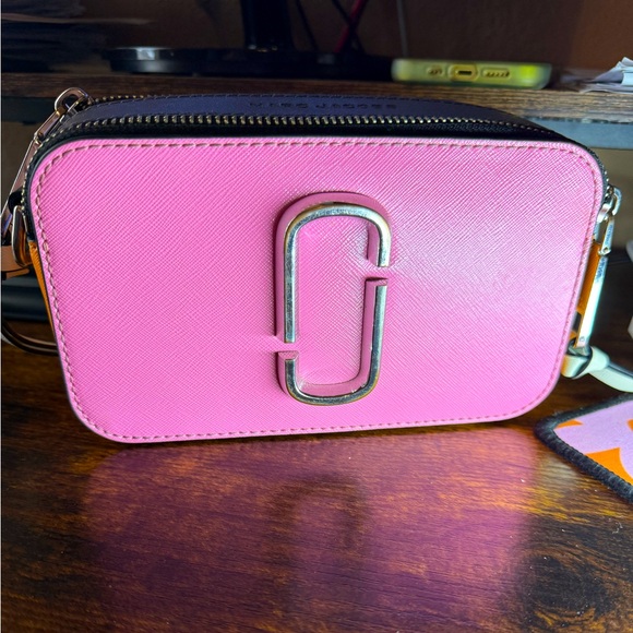 Marc Jacobs | Bags | Marc Jacobs Snapshot Pink And Orange Perfect For ...